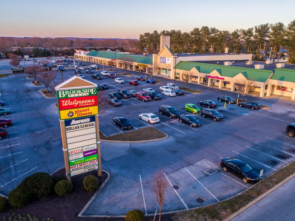 Brookside Shopping Center Drone Photos-2 - Capano Management Company